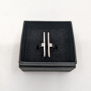 Silver Skis Ring,gift for Skier,ski Prize, Gift for Ski Enthusiast,one ...