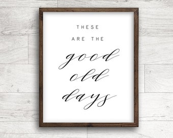 The good old days | Etsy