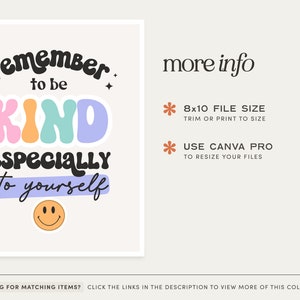 Growth Mindset Editable Classroom Printable Posters Groovy - Etsy