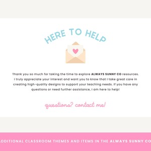 Teacher Waiting Room Printable Display, Editable in Canva, Cute Pastel ...