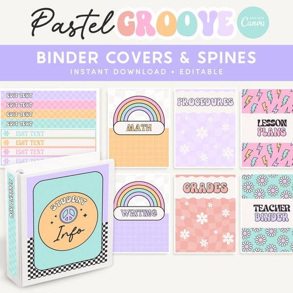 Binder Cover - Etsy