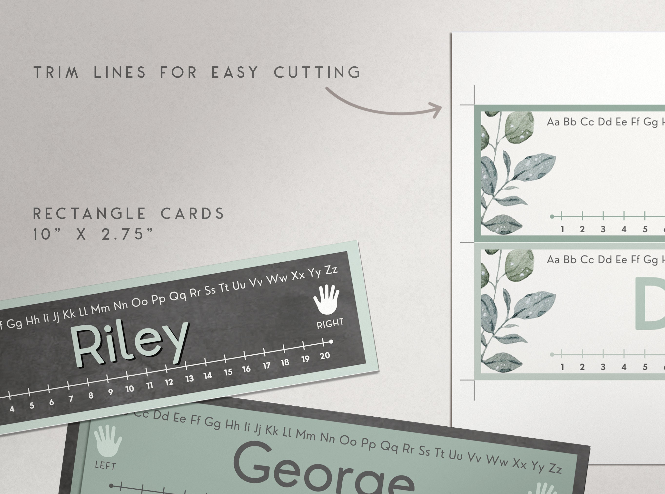 Student Desk Name Labels Editable Classroom Printables - Etsy