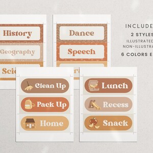 Classroom Schedule Editable Classroom Printables School | Etsy