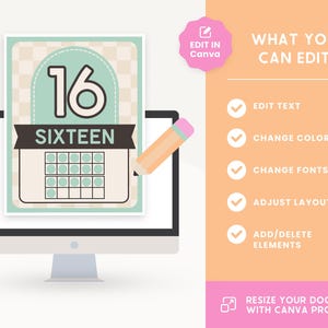 Number Ten Frames Classroom Editable Posters, Bright Desert Counting ...