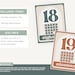 Number Ten Frames Classroom Editable Posters, Modern Boho Counting ...