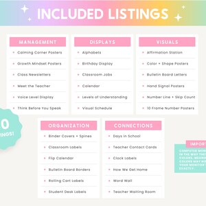 Editable Classroom Smart Pastels Complete Collection Printable Bundle ...