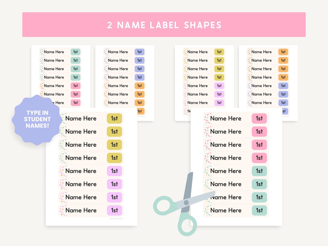 Editable Classroom Birthday Display | Colorful Cupcake Birthday ...