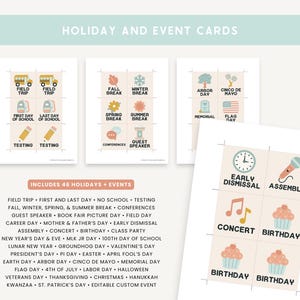 Classroom Calendar Display and Weather Station, Printable Pastel Soft ...