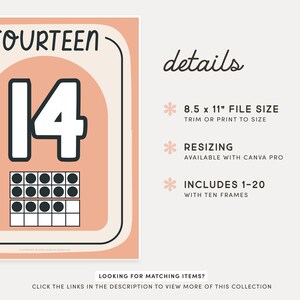 Number Ten Frames Classroom Editable Posters, Pastel Rainbow Counting ...