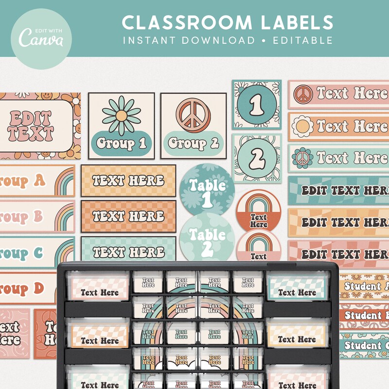Classroom Labels Svg - Etsy