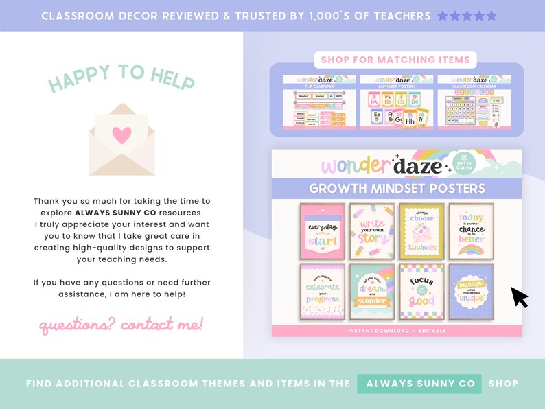 Editable Number Line for Classroom | Colorful Wonder Daze Math Wall ...