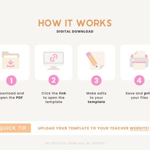 Teacher Contact Cards Classroom Printable Template, Teacher ...