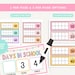 Classroom Days in School Ten Frames Printable Display, Editable in ...