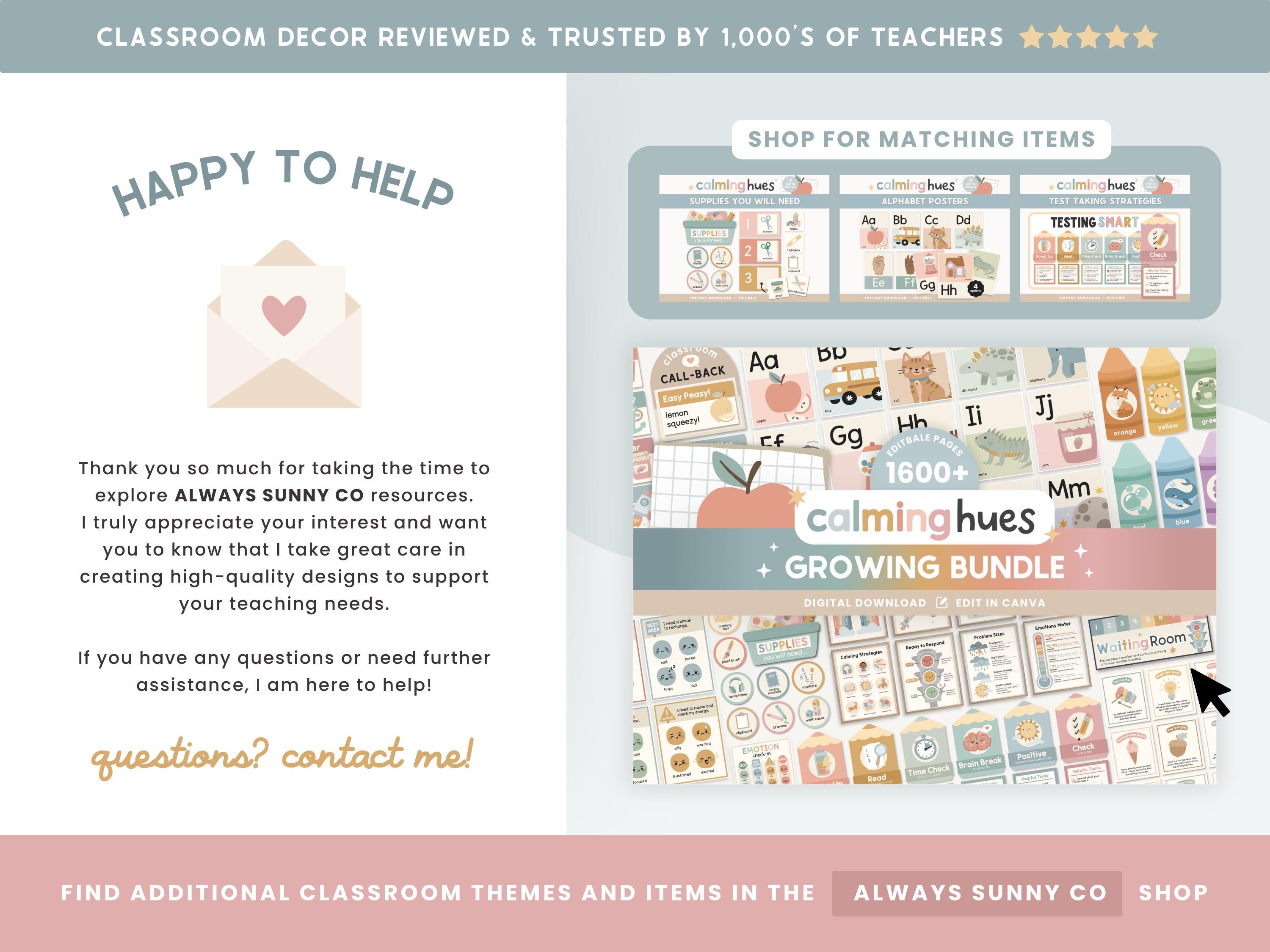 Editable Alphabet Posters | Classroom Alphabet Decor | ASL + Color ...