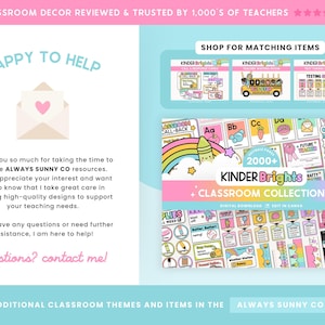 Classroom Drawer Labels With Cute Clip Art | Pastel Teacher Toolbox ...