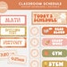 Editable Retro Classroom Decor Bright Printable Teacher - Etsy