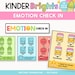 Editable Emotion Check-in Posters for Kids | Classroom SEL Tool ...