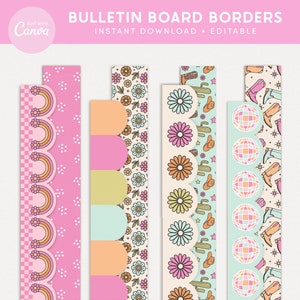 Editable Classroom Organization Bright Desert Bundle, Printable Canva ...