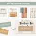 Classroom Calendar Display and Weather Station, Printable Modern Boho ...