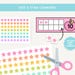 Classroom Days in School Ten Frames Printable Display, Editable in ...