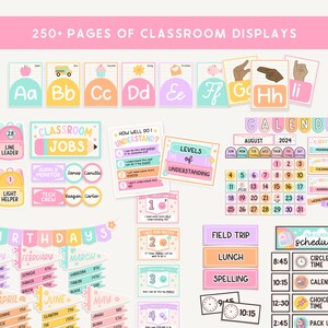 Editable Classroom Smart Pastels Complete Collection Printable Bundle ...