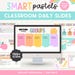 Classroom Visual Schedule, Editable Canva Template, Bright Pastel ...