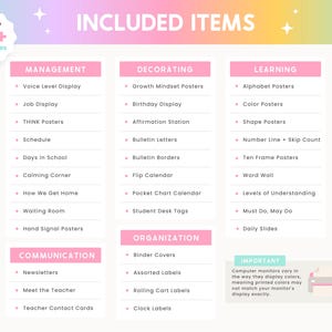 Editable Classroom Smart Pastels Complete Collection Printable Bundle ...