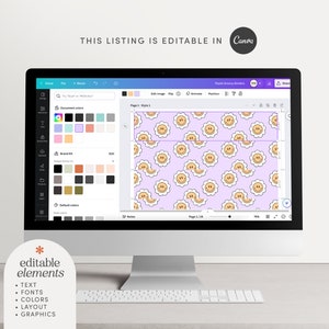 Classroom Bulletin Board Borders, Editable Canva Templates, Pastel ...