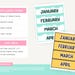 Classroom Flip Calendar Display, Bright Pastel Classroom Decor ...