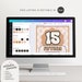 Number Ten Frames Classroom Editable Posters, Pastel Retro Counting ...