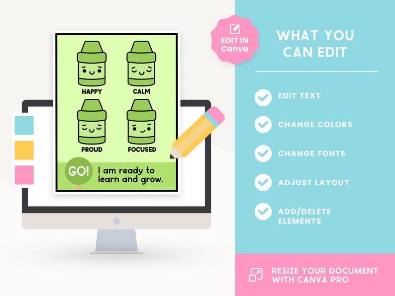 Editable Emotion Check-in Posters for Kids | Classroom SEL Tool ...