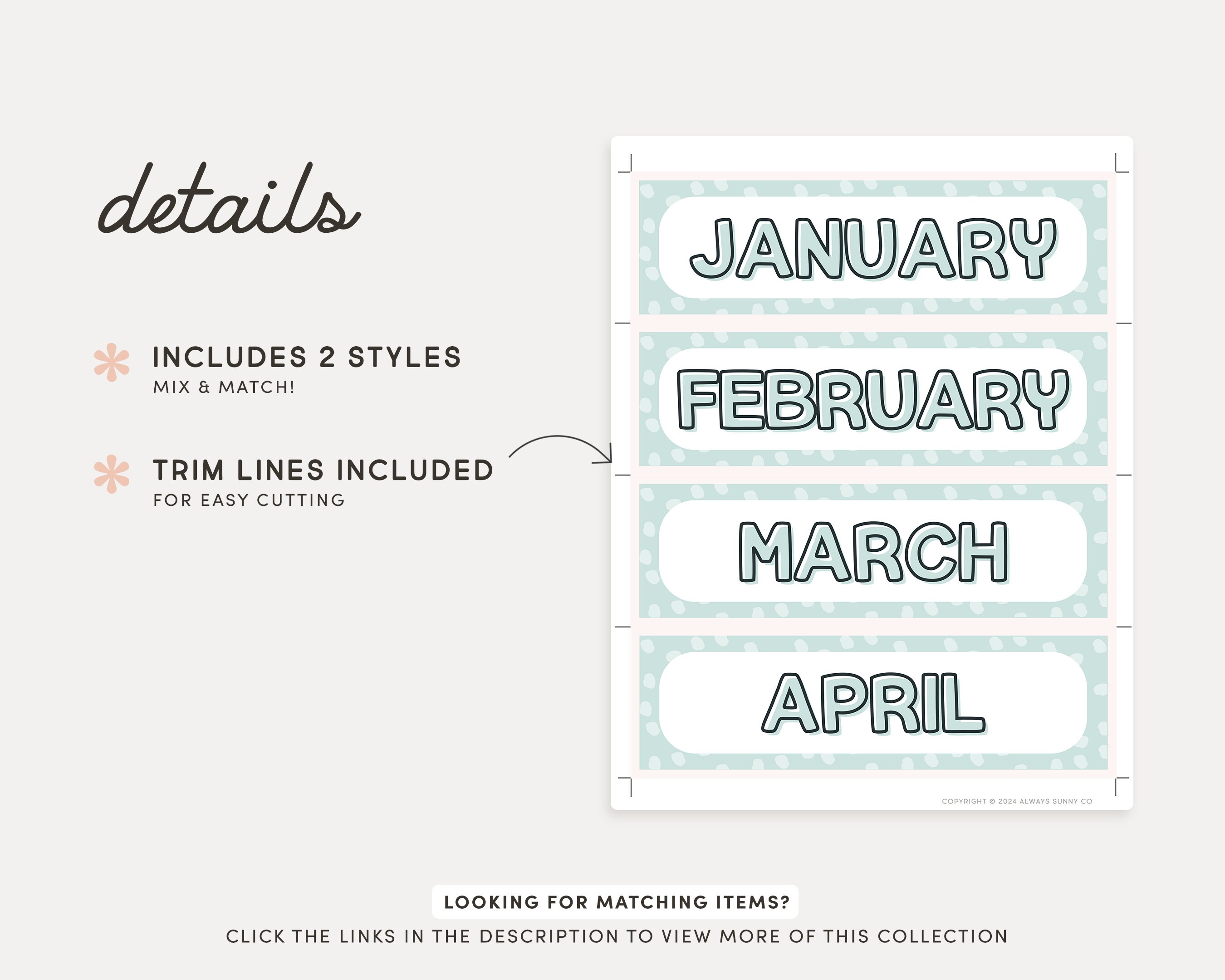 Classroom Flip Calendar Display, Pastel Rainbow Classroom Decor ...