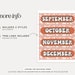 Classroom Flip Calendar Display, Groovy Retro Classroom Decor, Editable ...