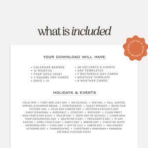 Classroom Calendar Display and Weather Station, Printable Retro Pastel ...