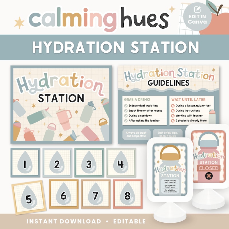 Water Station Signs - Etsy