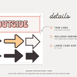 Voice Level Chart Classroom Printable Display, Editable in Canva, Retro ...