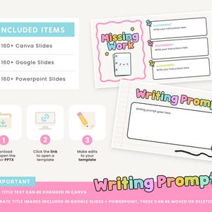 Kinder Brights Classroom Slides | Editable Daily Templates for Canva ...