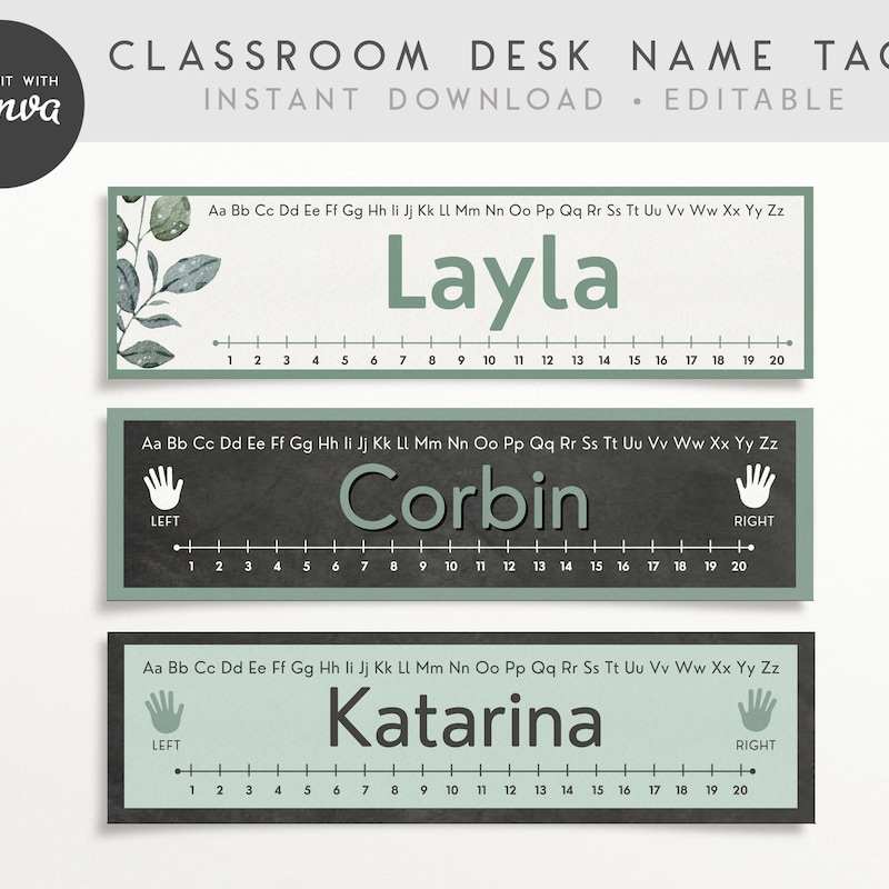 Chalkboard Name - Etsy
