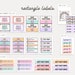 Classroom Labels Editable Templates, Pastel Groovy Classroom ...