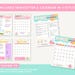 Classroom Newsletter Editable Templates, Back to School, Calendar ...