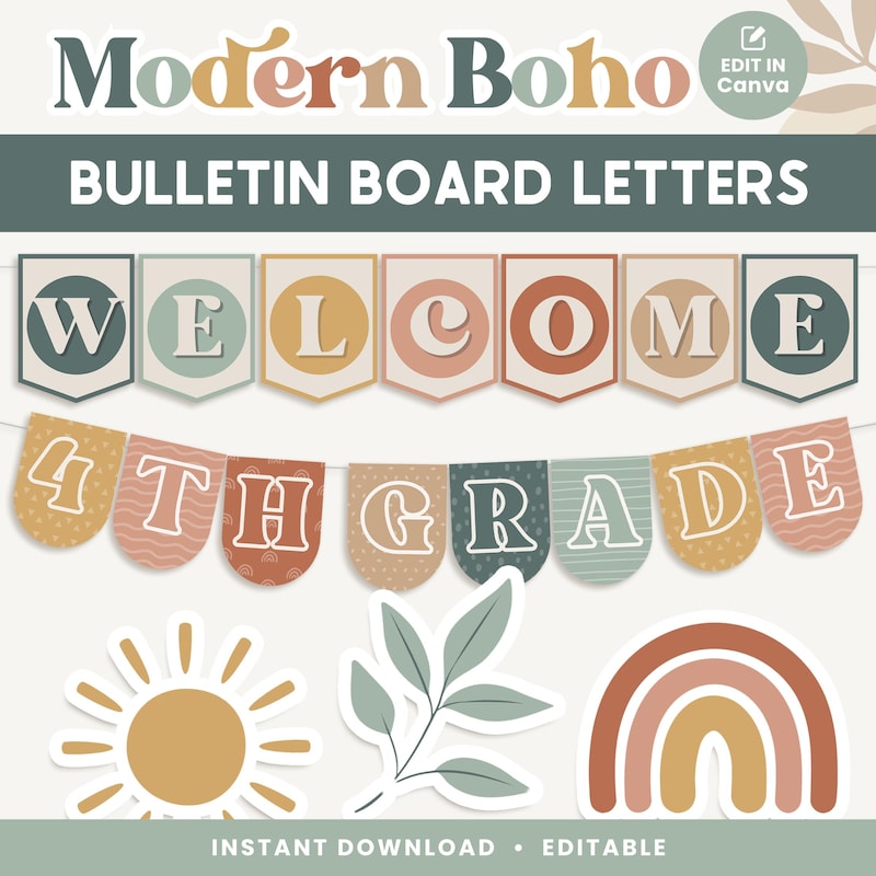 Boho Classroom Door Ideas - Etsy