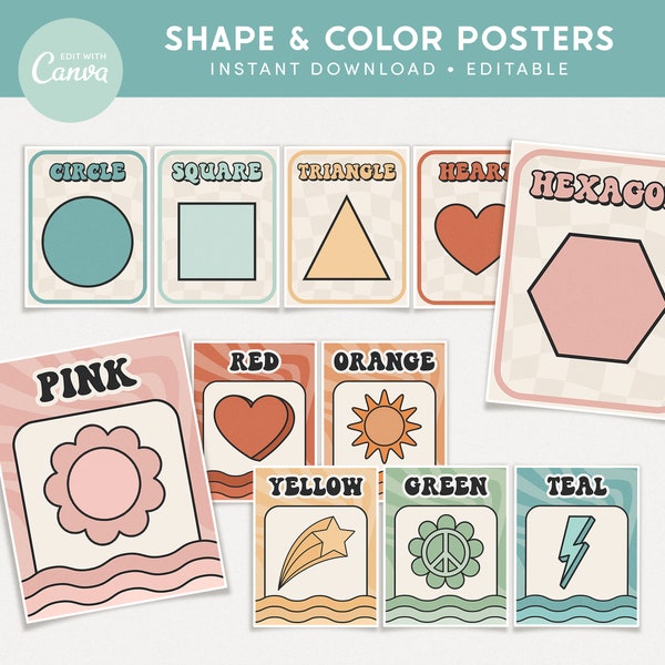 Retro Modern Decor - Etsy