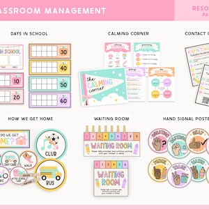 Editable Classroom Smart Pastels Complete Collection Printable Bundle ...