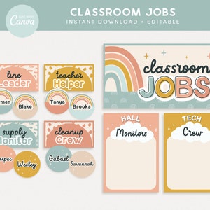 Editable Pastel Classroom Decor, Soft Clouds Printable Teacher Bundle ...