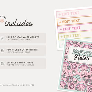 Classroom Binder Covers and Spines, Editable Bright Desert Teacher ...