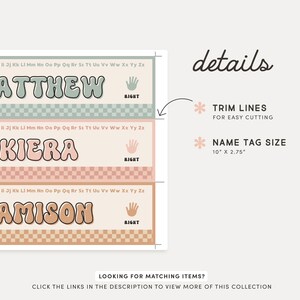 Student Desk Name Labels, Editable Classroom Printables, Student Name ...