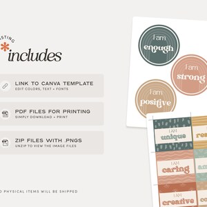 Classroom Affirmation Station Display, Modern Boho Classroom Decor ...