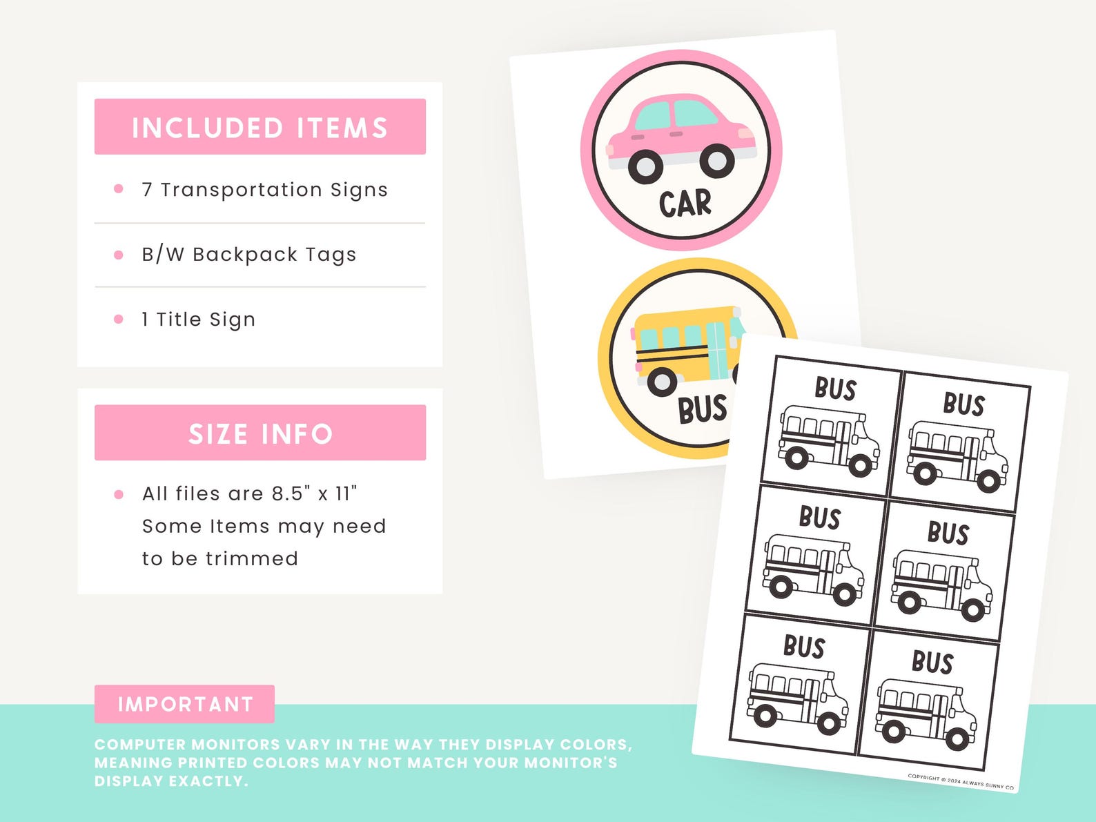 How Do We Get Home Clip Chart Classroom Printable, Student ...