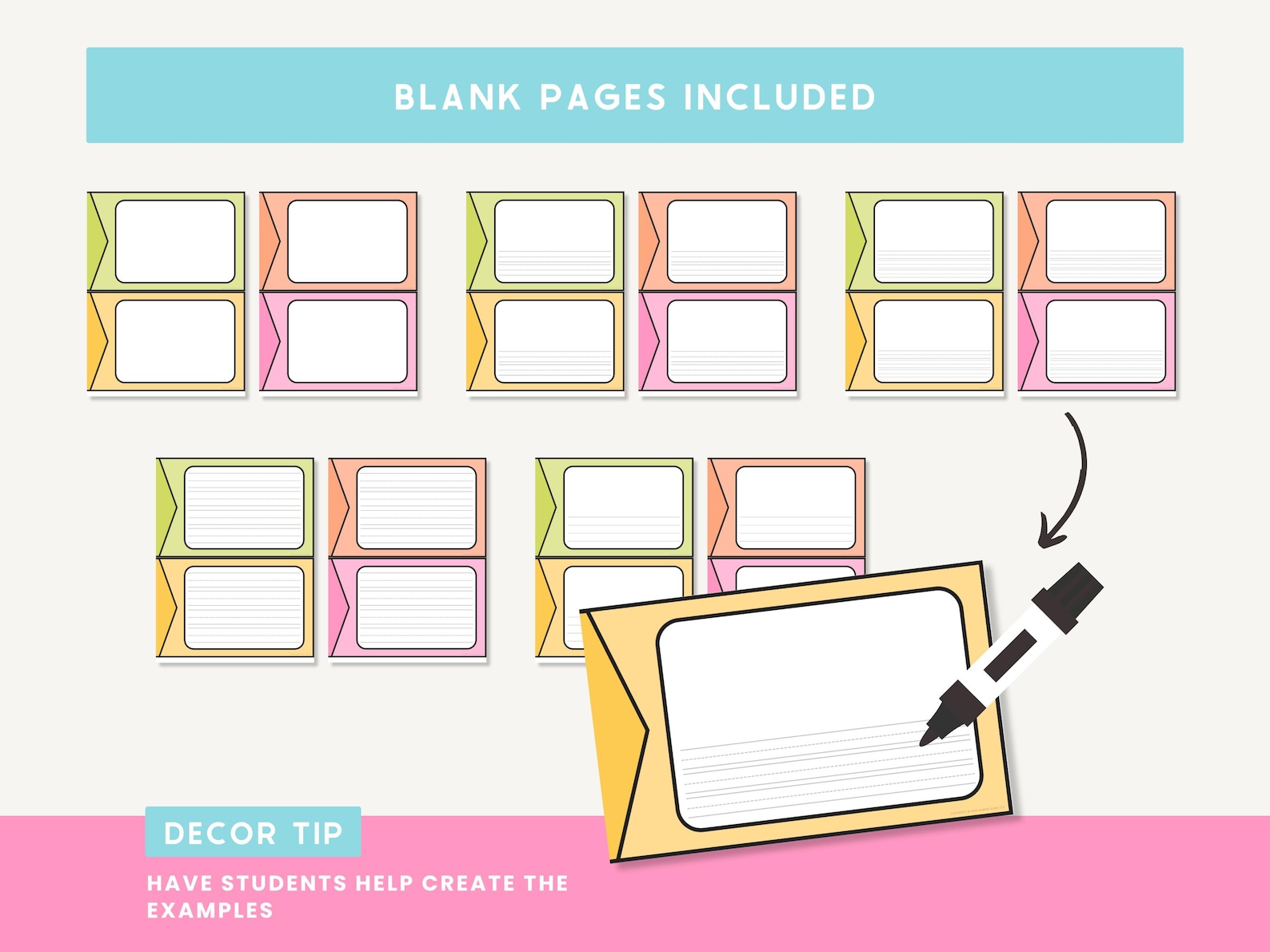 Editable Visual Effort Rubric | Kinder Brights Classroom Management ...