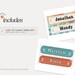 Student Desk Name Labels, Editable Classroom Printables, Student Name ...